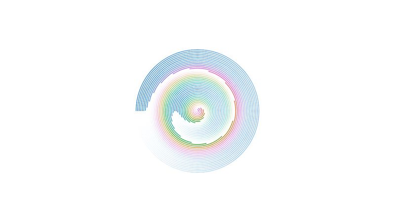 gradient circle rotate animation