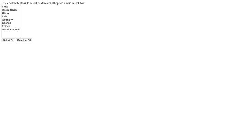 "Select Listbox" All/Deselect All
