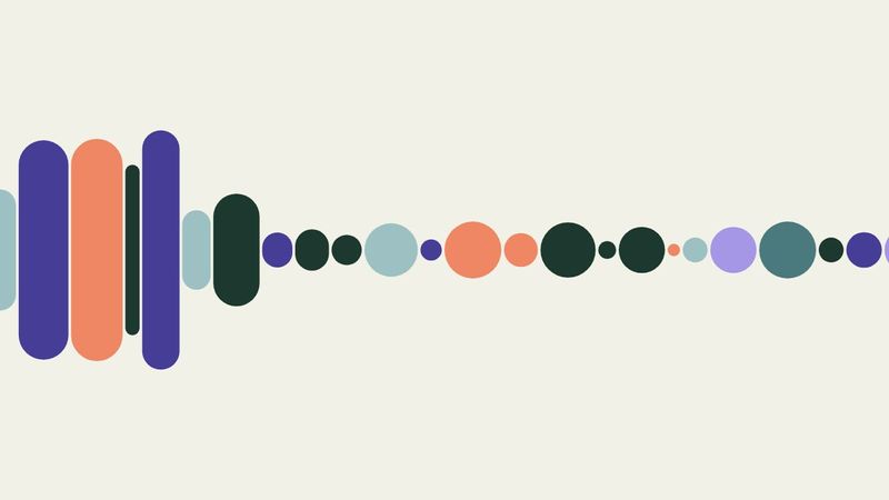 Staggered, random-width SVG paths