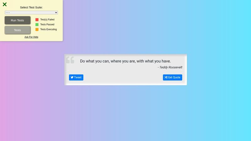 Random Quote Machine (fcc)
