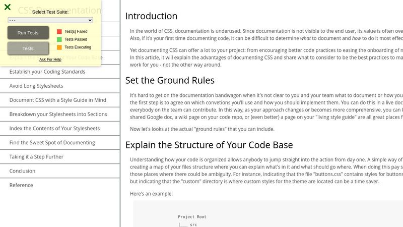FCC: Technical Documentation Page