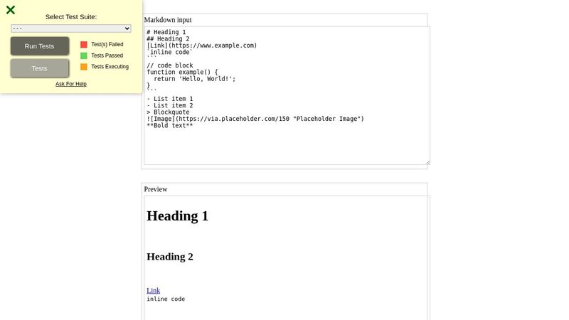jquery markdown previewer