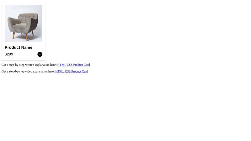 Html Css Product Card 6032