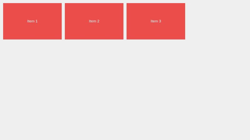 Responsive grid layout: Example 1