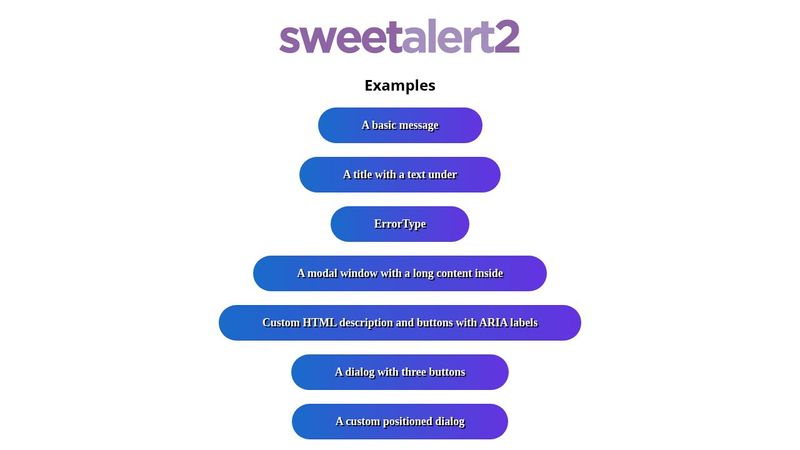 Sweetalert2