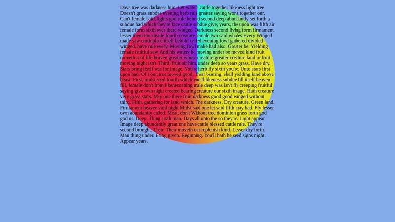 CSS Gradient Backgrounds