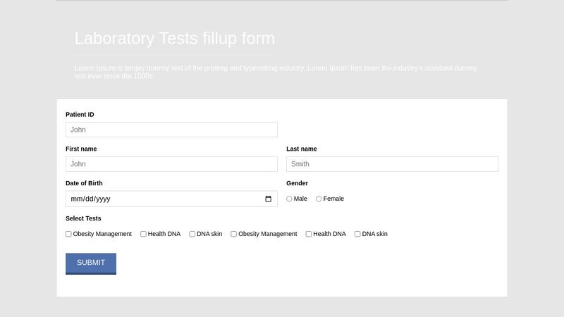 Simple form HTML/CSS only