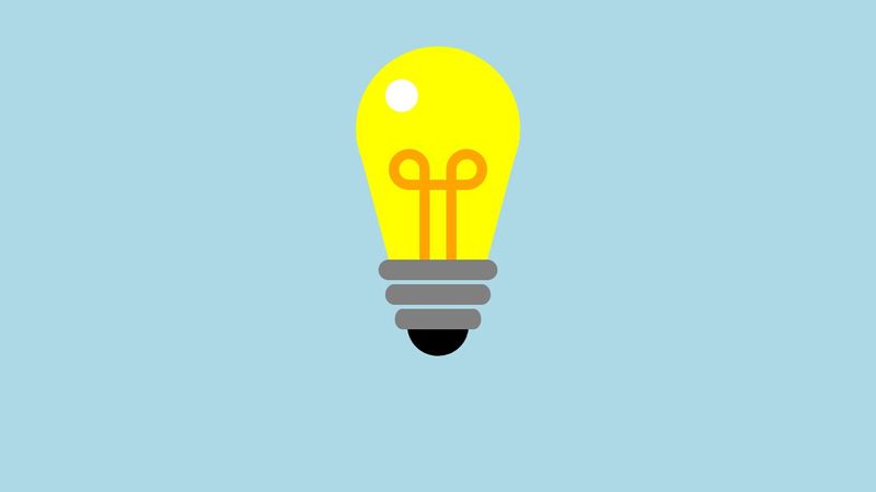 Pure CSS light bulb