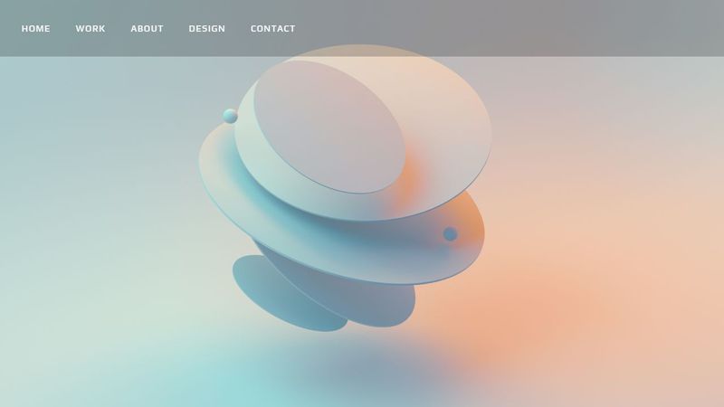 Transparent Navigation Bar Using Html Css Only