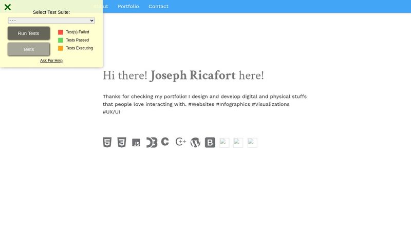 freeCodeCamp Portfolio Projects Collection