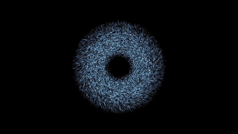 WebGL Particle Animation.