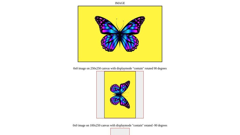 Image rotation on HTML5 canvas (using image center)