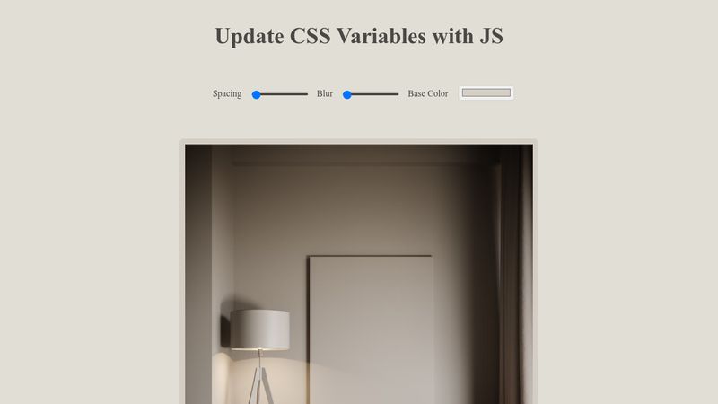Js30 Day3 Playing With Css Variables And Js