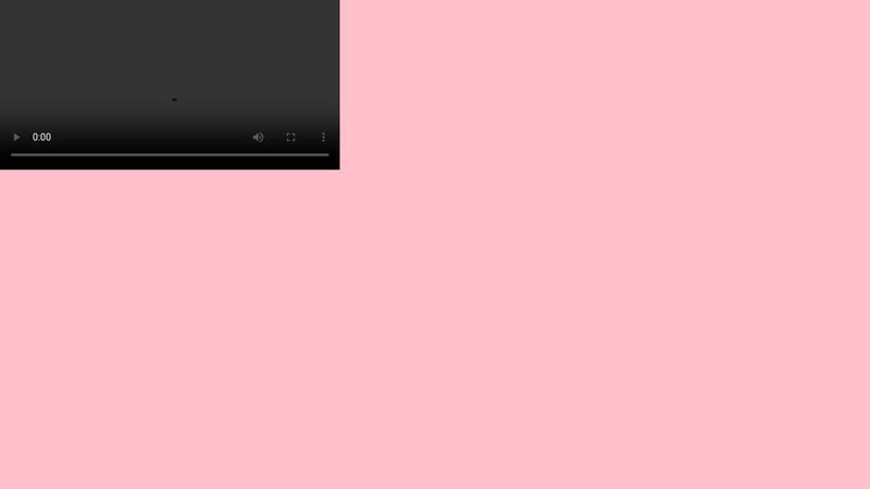 Video Playing Triggers Css