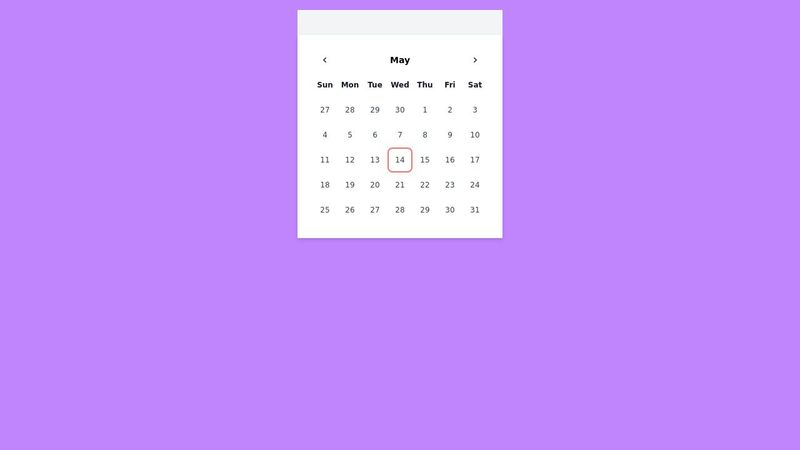 Datepicker Tailwind Vue