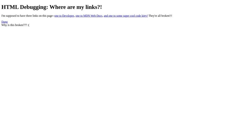 Debugging exercise 2