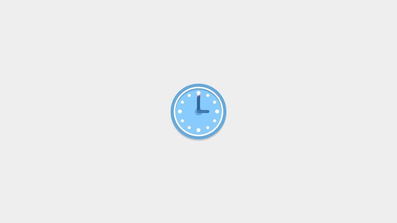 CSS Clock Icon