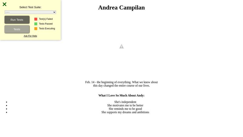 freeCodeCamp - Tribute Page