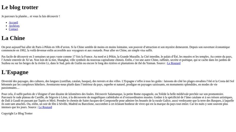 Exercice HTML / CSS - P3 "Pratiquez!"
