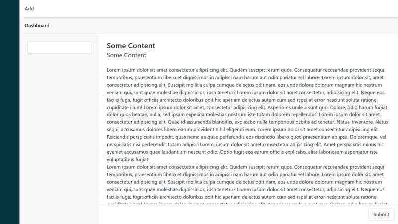 css grid layout overflow body
