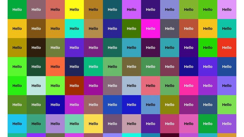 Automatically choosing the most legible text color based on background（基于背景颜色提供一种相对明显的字体颜色）