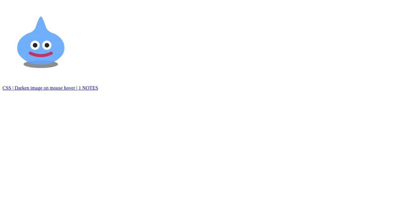 CSS | Darken image on mouse hover