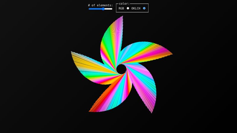 CSS sin(), cos() & rgb vs oklch