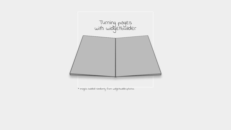 Page Turning Animation