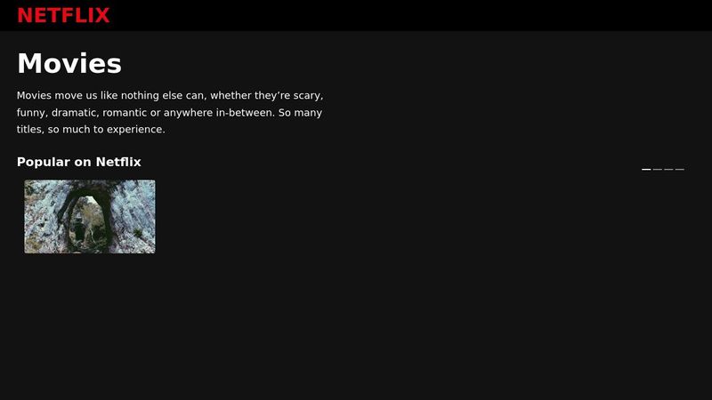 Netflix Clone Carousel - CSS Only
