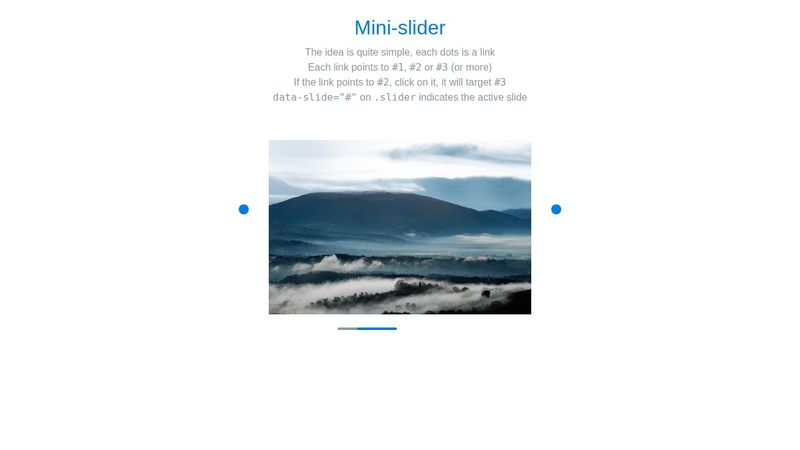 Mini Slider using jQuery