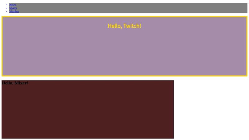 100Devs Class 05 Basic-CSS-Two