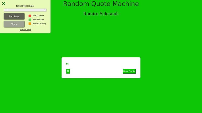 fcc Random Quote Machine