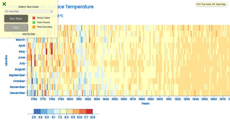 D3 Heat Map