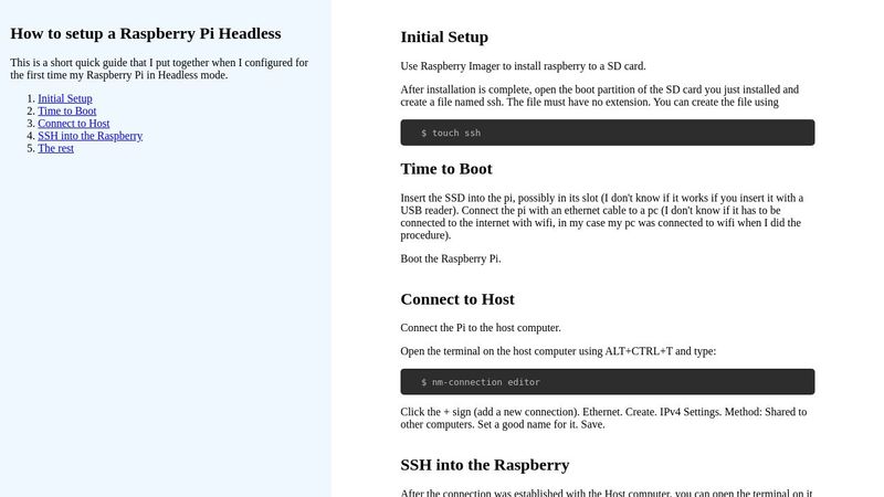 FreeCodeCamp Technical Documentation Page