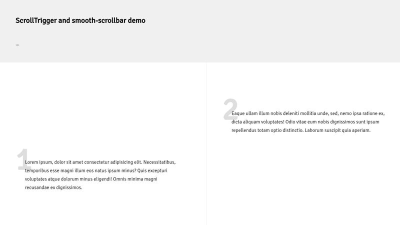 ScrollTrigger.scrollerProxy() smooth-scrollbar