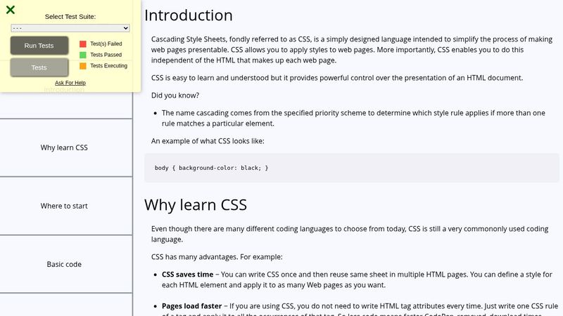 Technical Documentation Page