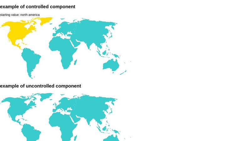 react-world-map demo
