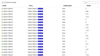 Vanilla Simple DataTables — Render Column Cell