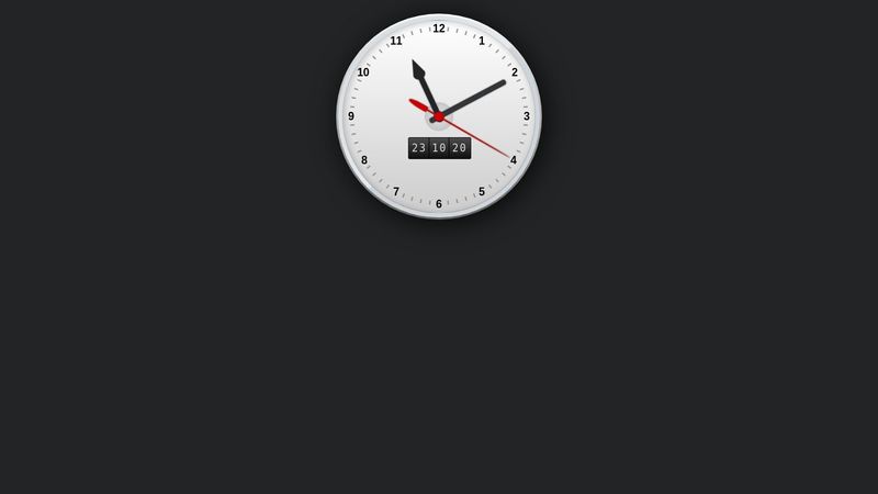 CSS3 Working Clock