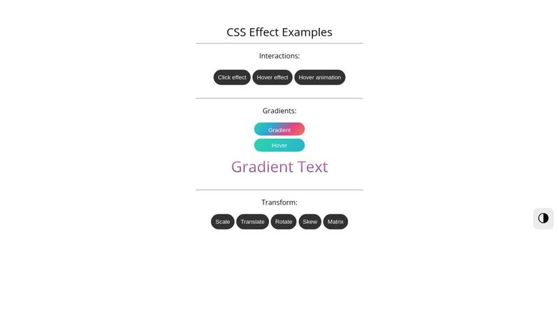 CSS Effects