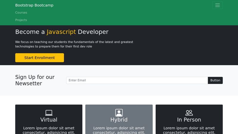 bootstrap 5_responsive-exercise