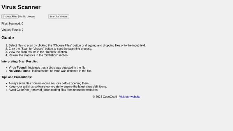 Create Your Own Virus Scanner with HTML, CSS, and JavaScript