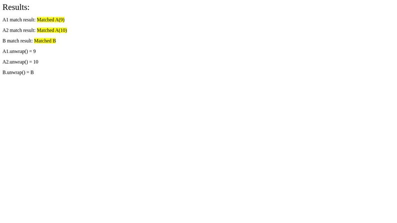 Implementing Rust-Like Pattern Matching in JS Pt 2