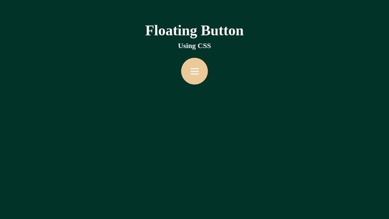 Floating Button