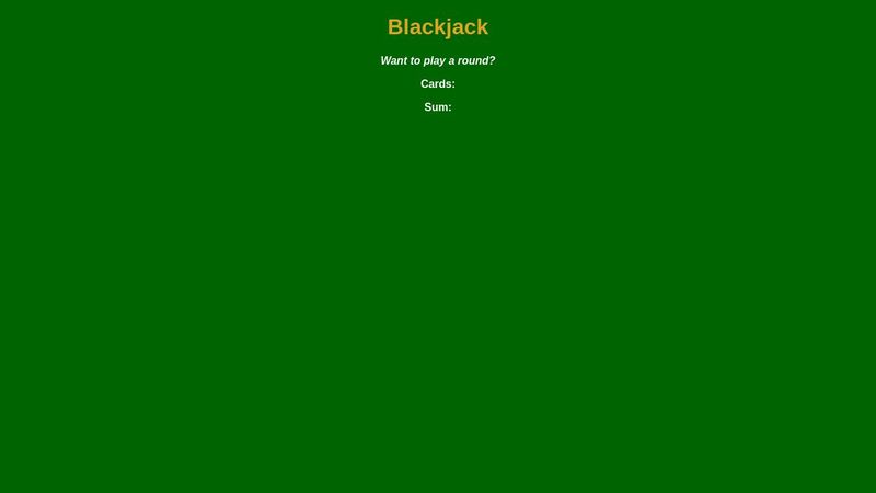 blackjack js