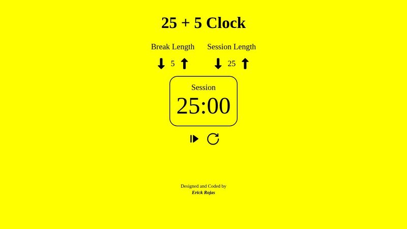 25 + 5 Clock