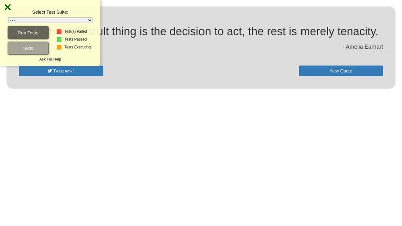 Random Quote Machine - React-Redux