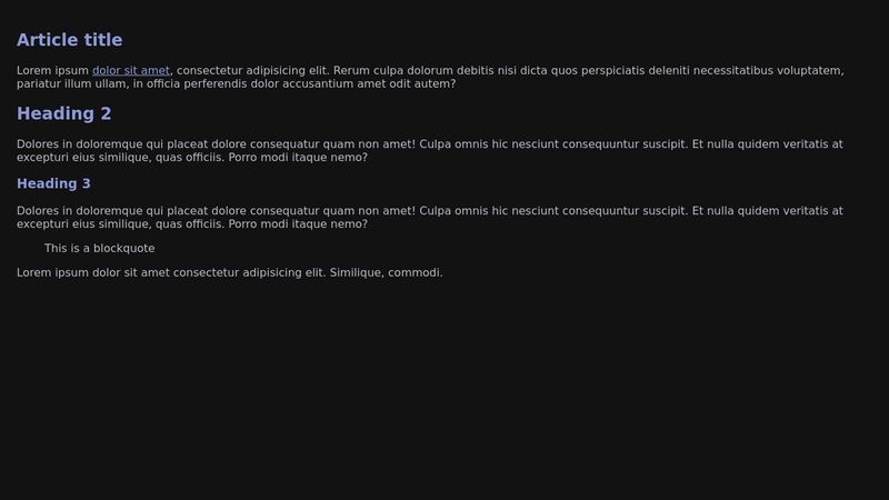 if/else in CSS using nesting