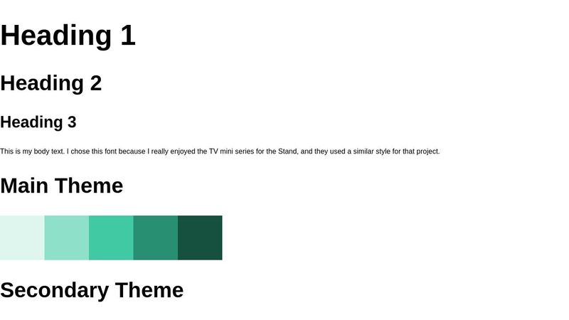 Design System Example (html shortcuts)