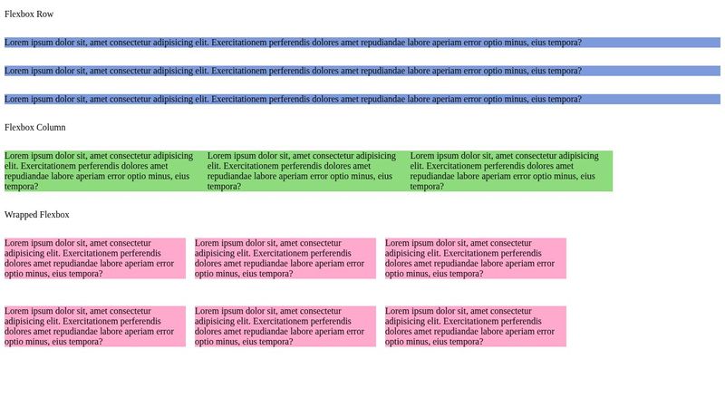 Flexbox (IMS322 Docs)